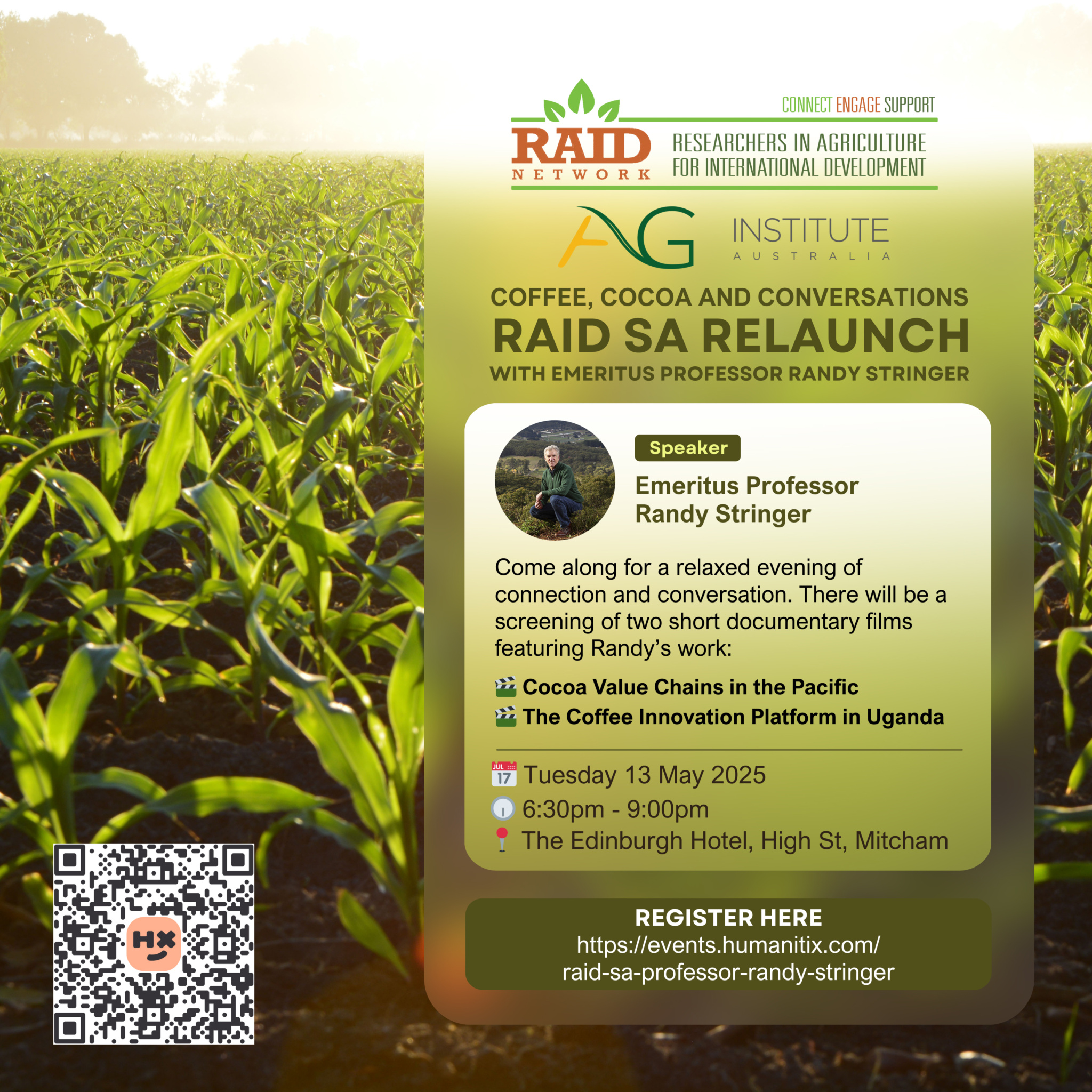 Coffee, Cocoa and Conversations: RAID SA re-launch with Emeritus Professor Randy Stringer – RAID ...